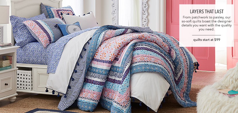 Girls Bedding | PBteen