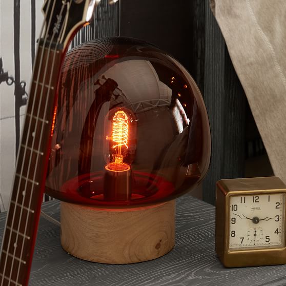 Dome Glass Table Lamp | PBteen