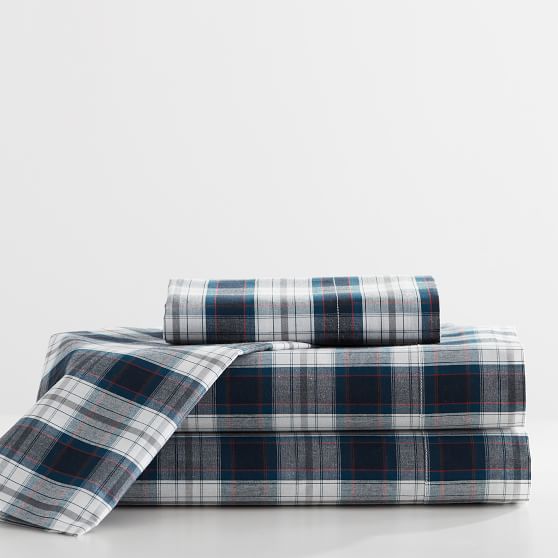 Breakers Plaid Sheet Set | PBteen