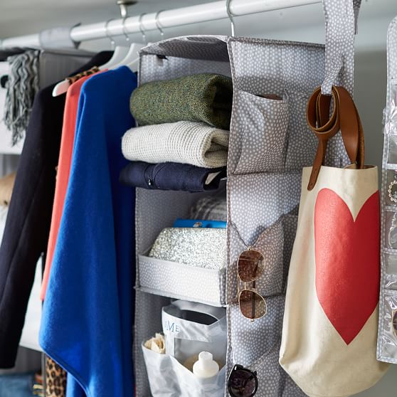 Rotating Hanging Closet Storage | PBteen