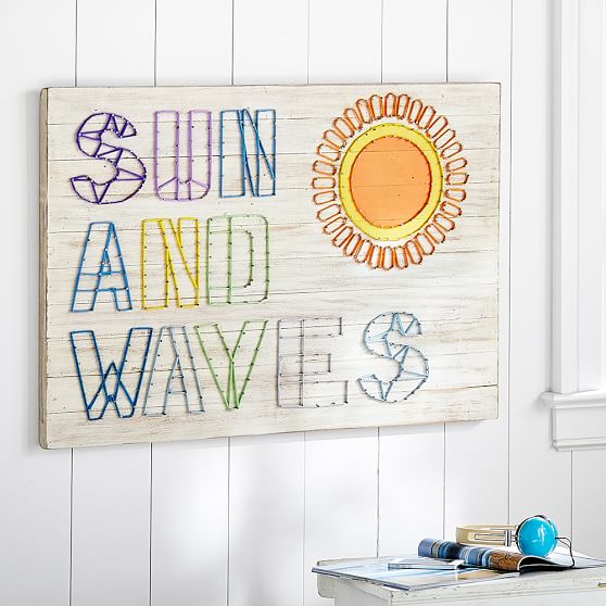 Sun And Waves String Art | PBteen