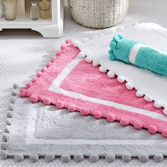 Pom-Pom Bath Mat | PBteen