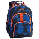 Gear-Up Blue Camo w/ Orange Trim Backpack | PBteen