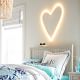 Heart Neon Wall Light | PBteen