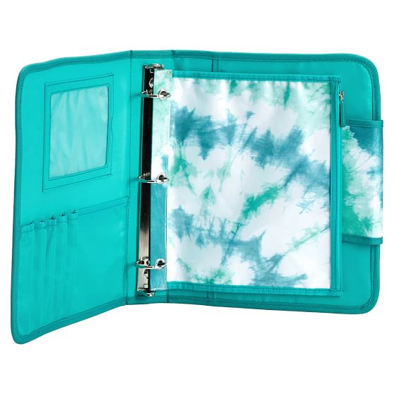 Gear-Up Pool Tie-Dye Homework Holder | PBteen