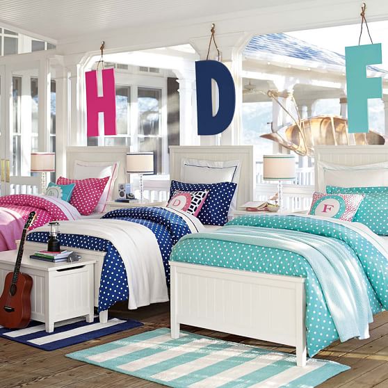 Beadboard Basic Bed + Trundle | PBteen