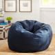 Navy Performance Everyday Suede邃 Beanbag Pbteen