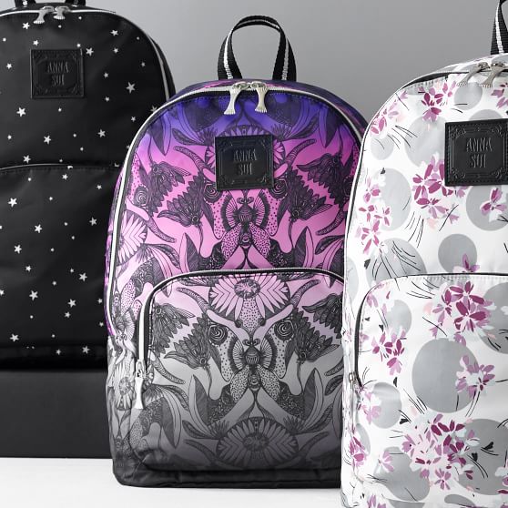 Anna Sui Purple Butterfly Backpack | PBteen