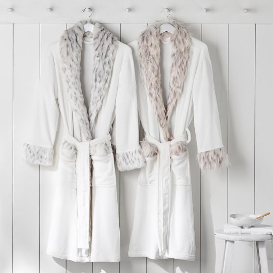 Faux-Fur Long Robe | PBteen