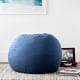 Navy Heathered Jersey Beanbag Pbteen
