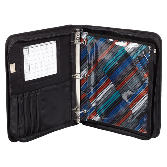 Gear-Up Mavericks Stripe Homework Holder | PBteen