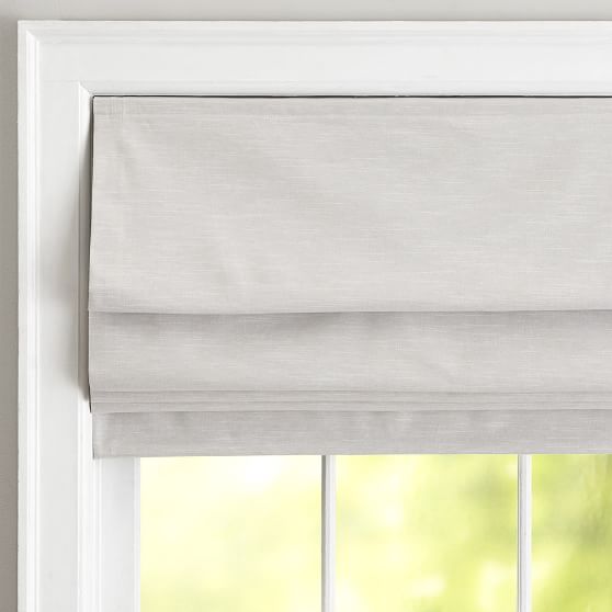 Classic Linen Roman Shade | PBteen