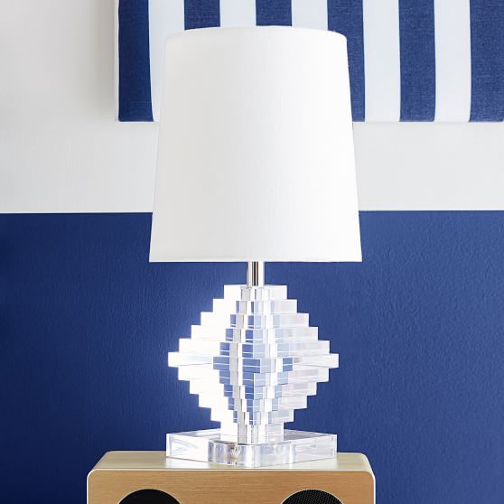 Acrylic Tiered Table Lamp | PBteen