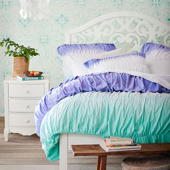 Floral Cut-Out Simple Bed | PBteen