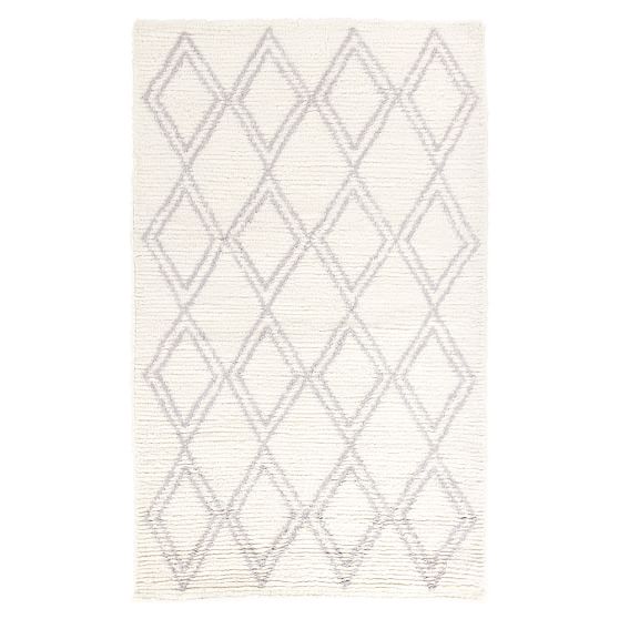 Diamond Shag Rug | PBteen