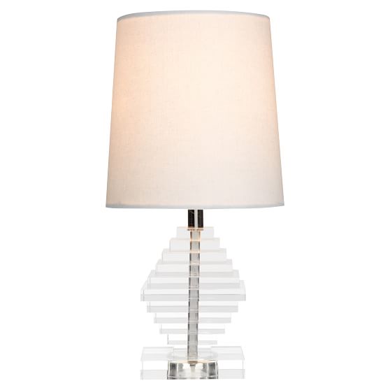 Acrylic Tiered Table Lamp | PBteen