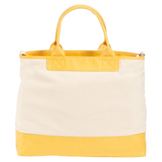 Color Pop Beach Tote, Yellow | PBteen