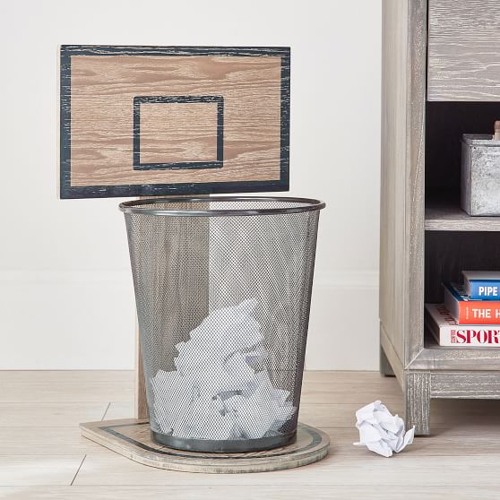 Basketball Hoop Trashcan | PBteen