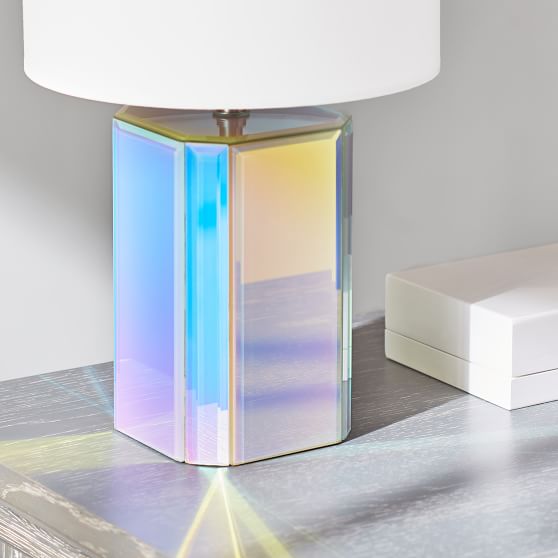Iridescent Table Lamp | PBteen