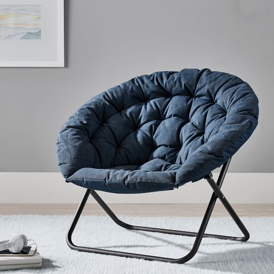 Boucle Twill Hang-A-Round Chair | PBteen