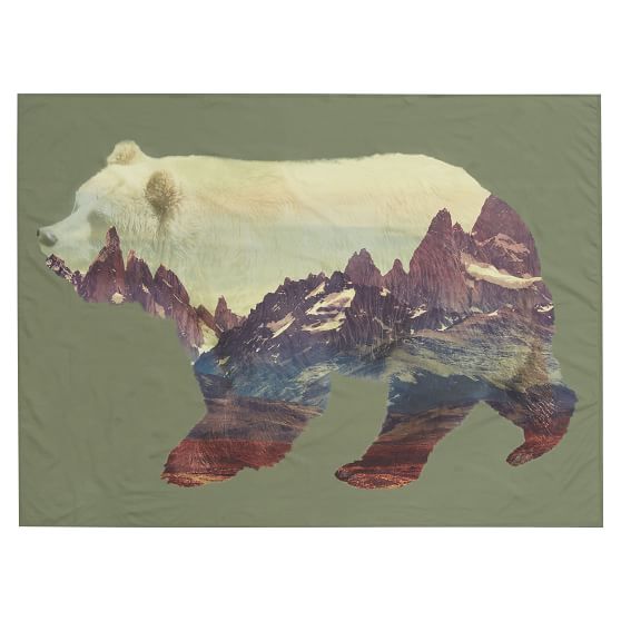 Northwest Bear Tapestry | PBteen