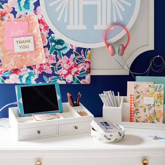 Classic Wooden Storage Caddy | PBteen