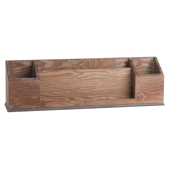 Classic Wooden Storage Caddy | PBteen