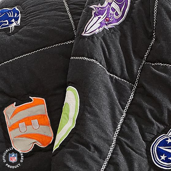 NFL Brights Quilt + Sham | PBteen