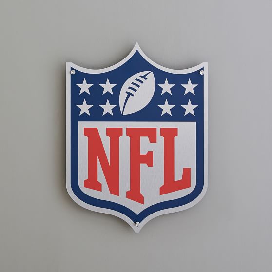 NFL Metal Sign | Wall Decor | Pottery Barn Teen