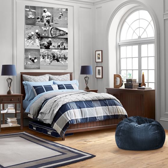 Beadboard Basic Bed + Trundle | Pottery Barn Teen