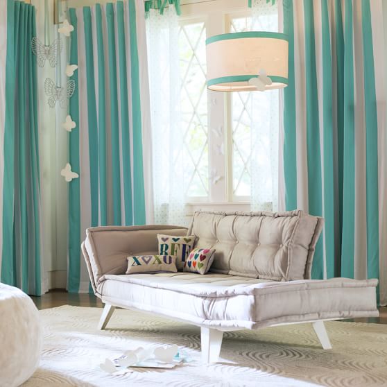 Ribbon Trim Pendant Shade - Sale | Pottery Barn Teen