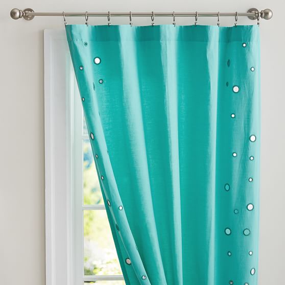 Linen Mirror Curtain - Sale | Pottery Barn Teen