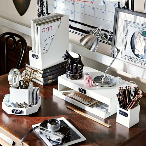 Wooden Desk Accessories - Sale | Pottery Barn Teen