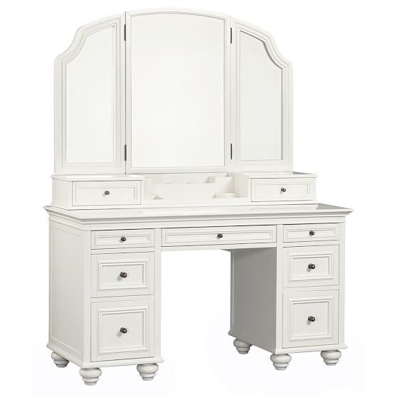 Teen Vanity Sets: Bedroom Vanity & Chairs | Pottery Barn Teen