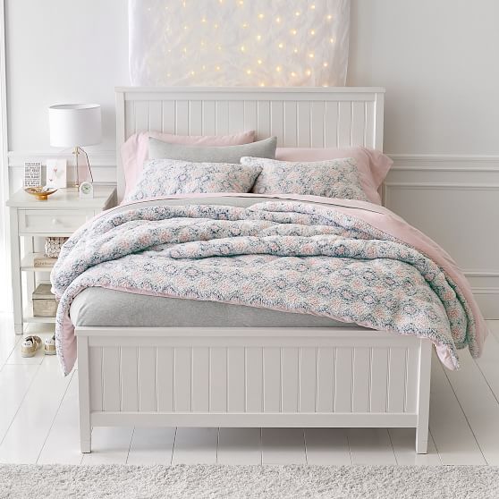 Beadboard Basic Bed + Trundle | Pottery Barn Teen