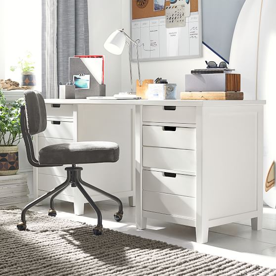 Sutton Drawer Storage Teen Desk | Pottery Barn Teen