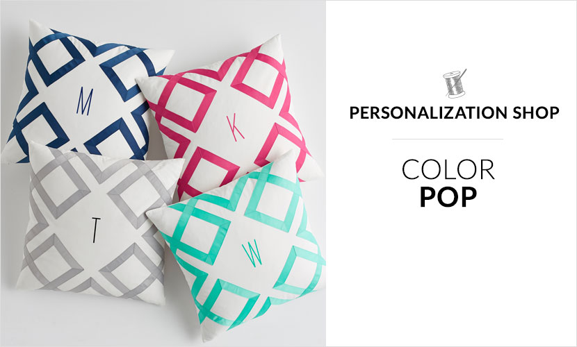Personalization Shop | Pottery Barn Teen